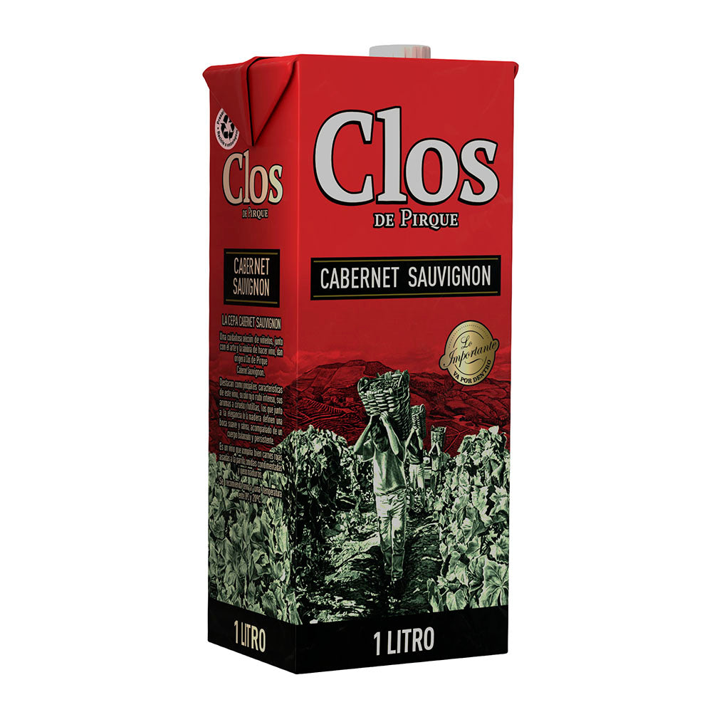 VINO CLOS DE PIRQUE CABERNET SAUVIGNON 12/1000 – Marcas Mundiales